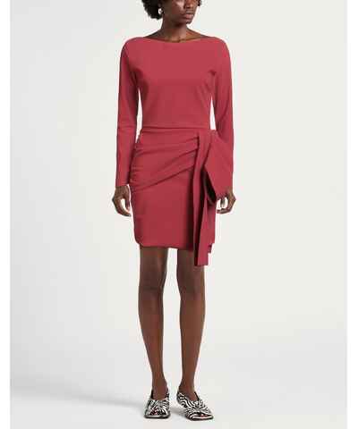 Vestiti mini rossi da donna CHIARA BONI LA PETITE ROBE, Autunno/Inverno ...