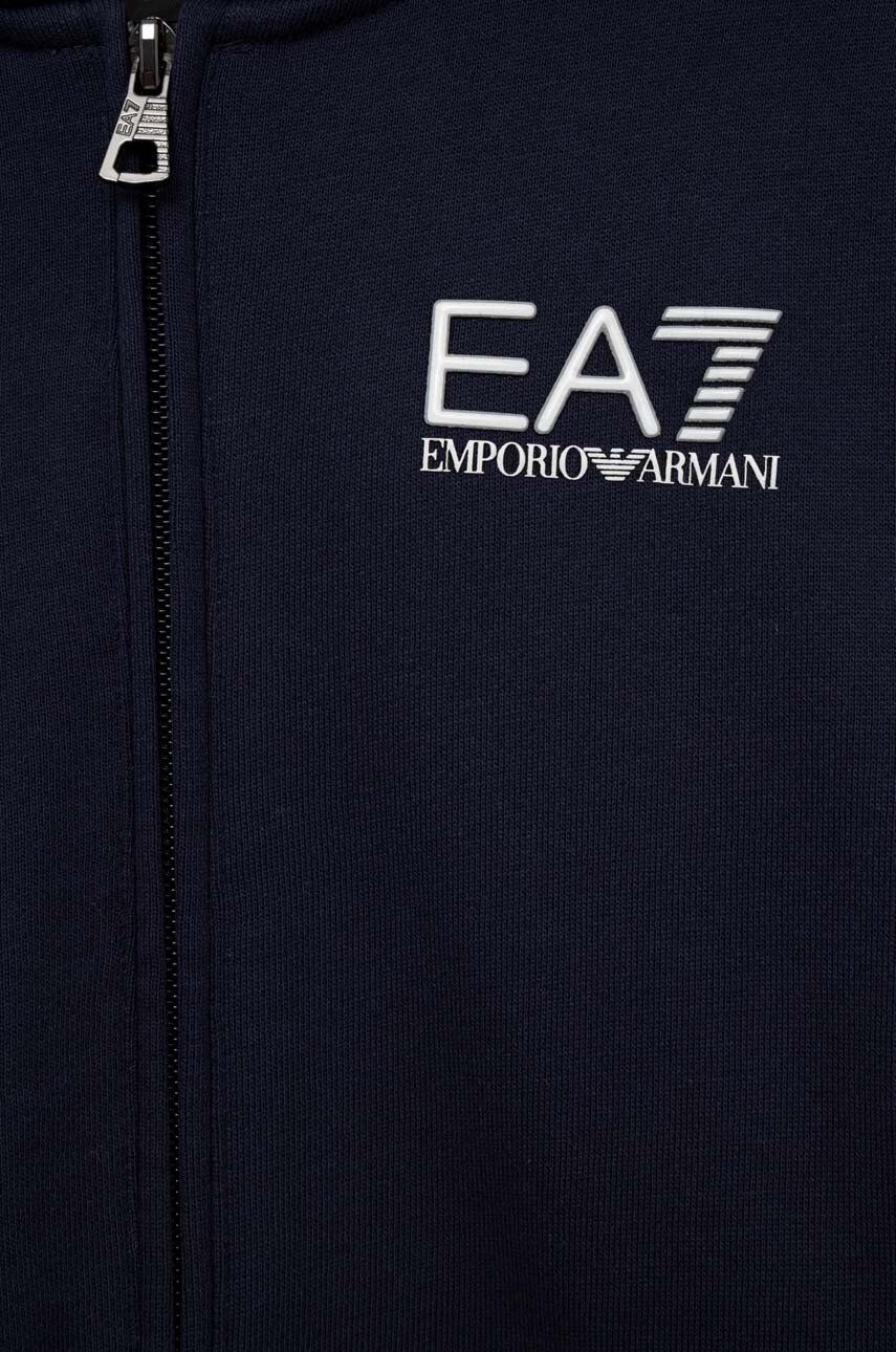 EA7 Emporio Armani felpa per bambini con cappuccio - Stileo.it