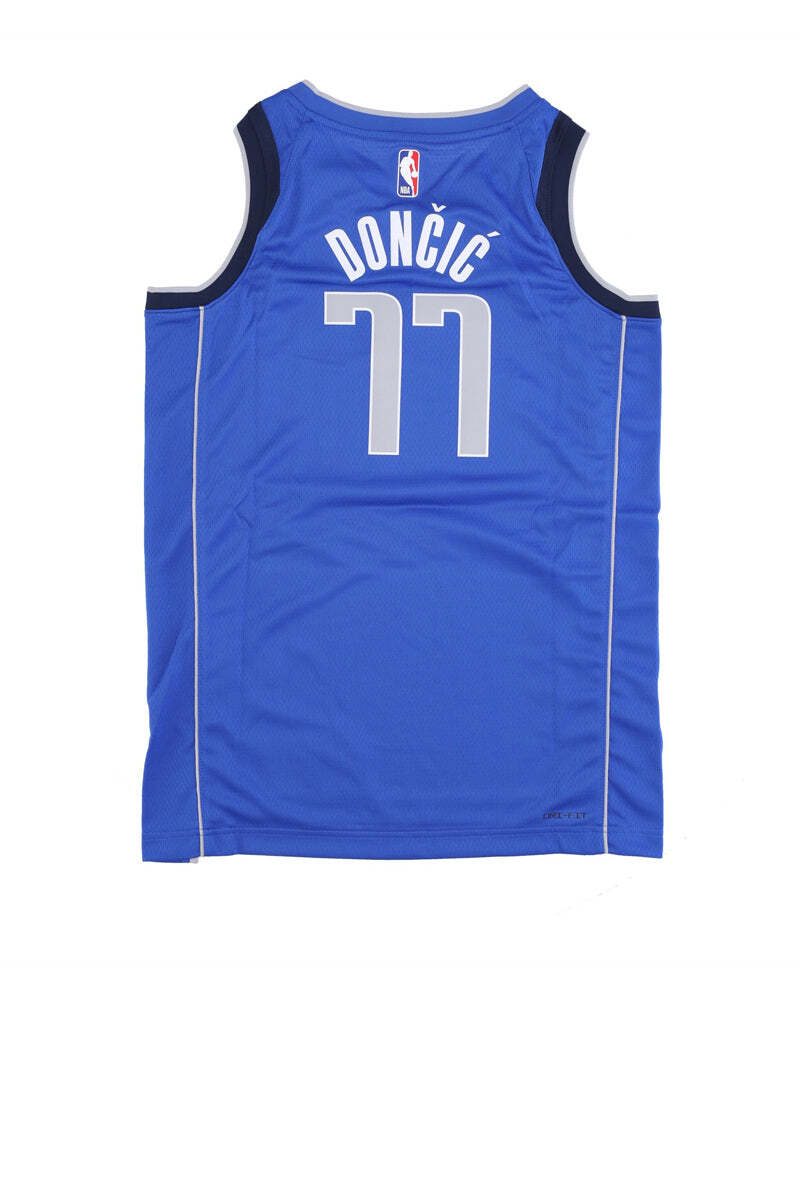 Nike Dallas Mavericks Icon Edition 2022/23 Blu Canotte Uomo - Stileo.it