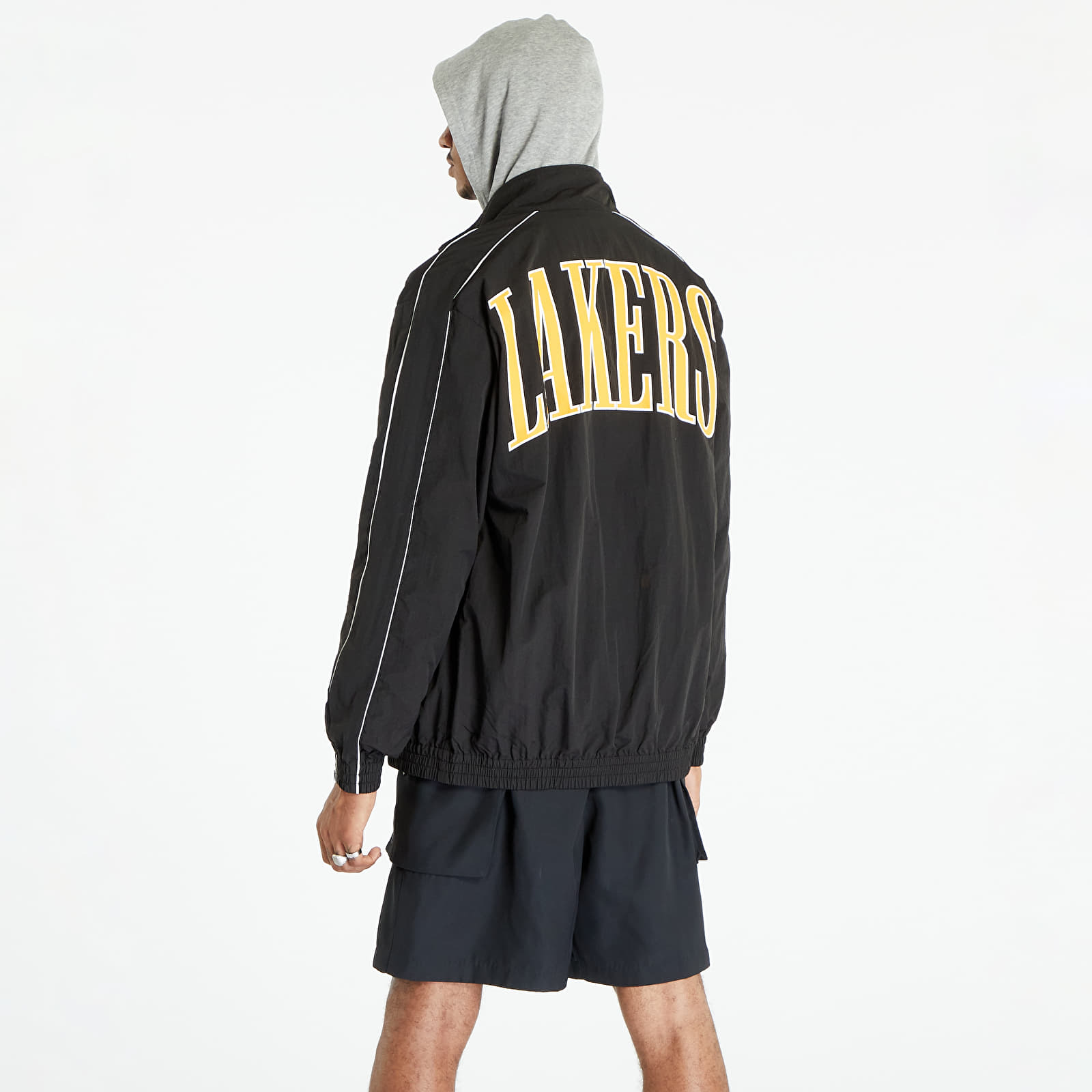 Giacca a vento New Era NBA Track Jacket Los Angeles Lakers Unisex Black ...