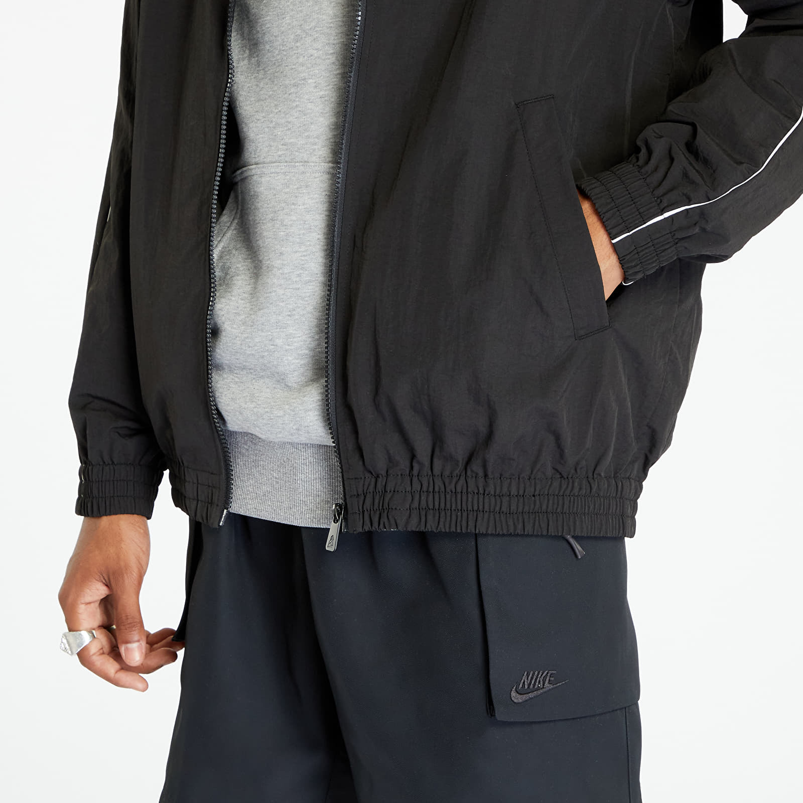 Giacca a vento New Era NBA Track Jacket Los Angeles Lakers Unisex Black ...