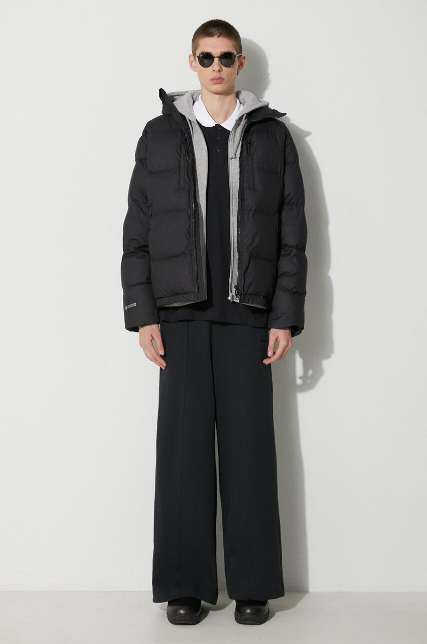 adidas Originals polo in cotone Adicolor Classics 3-Stripes colore nero ...