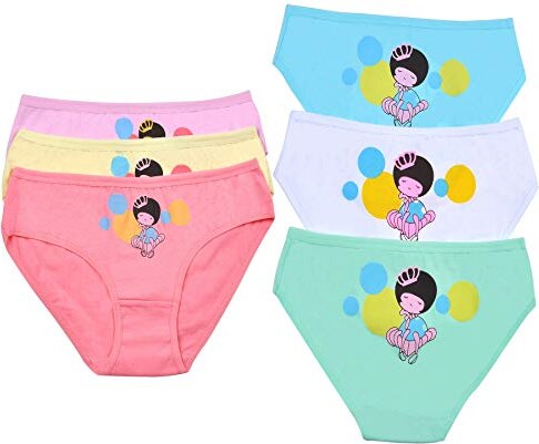 PF Slip da Bambina in Cotone Essenziale Multipack Comode Mutande ...