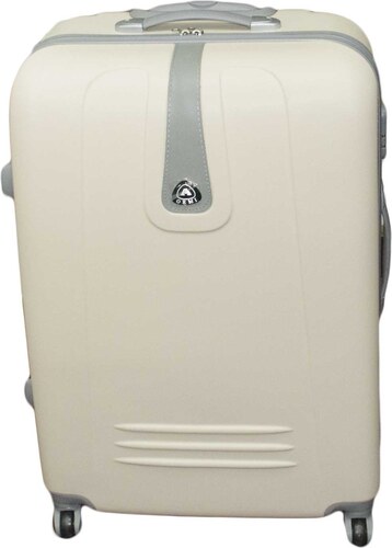 ORMI Set di 3 valigie beige con struttura rigida trolley valigie ...