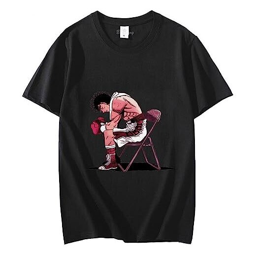 XSLGOGO Anime Hajime No Ippo Cosplay T-Shirt Ippo Makunouchi Top Ippo ...