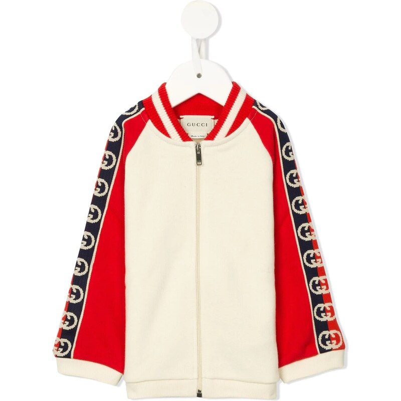 Gucci Kids Felpa GG - Bianco - Stileo.it