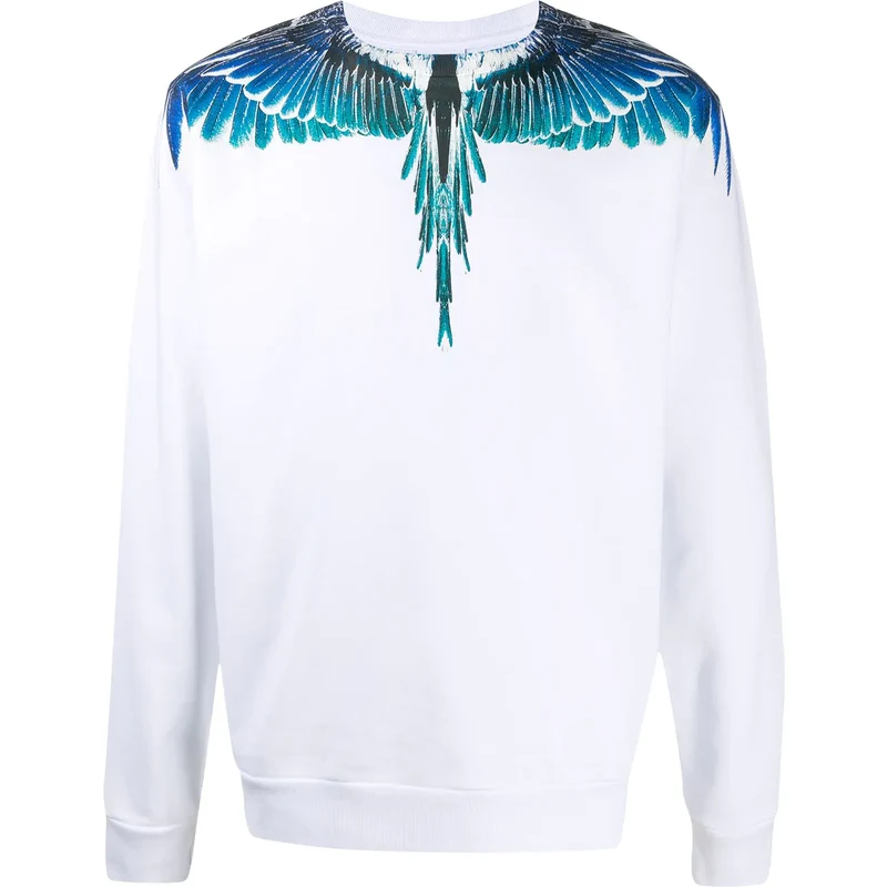 Marcelo Burlon County of Milan Felpa con stampa - Bianco - Stileo.it Marcelo Burlon County of Milan Felpa con stampa - Bianco - Stileo.it