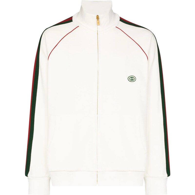 Gucci Felpa con righe - Bianco - Stileo.it
