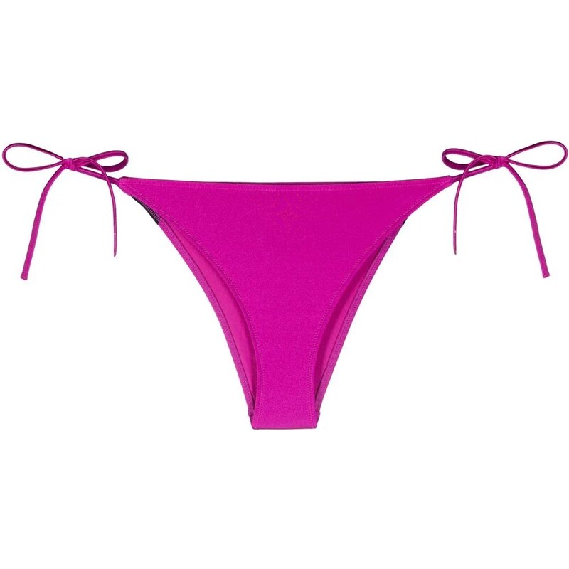 Calvin Klein Slip bikini con nodo laterale - Viola - Stileo.it