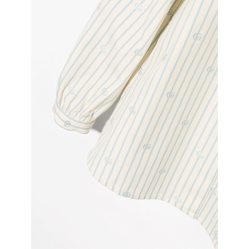 Gucci Kids Camicia con colletto Doppia G - Toni neutri - Stileo.it