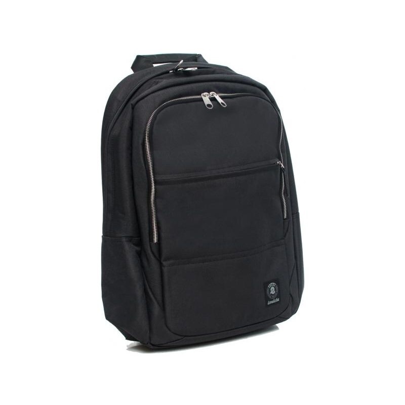 INVICTA backpack BIZ M Zaino porta PC 15,6" grigio scuro scuola ...