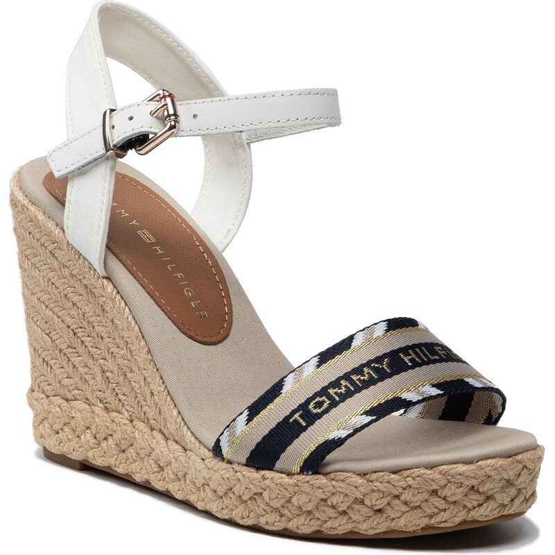 Tommy Hilfiger Corporate Webbing High Wedge FW0FW06295 - Stileo.it