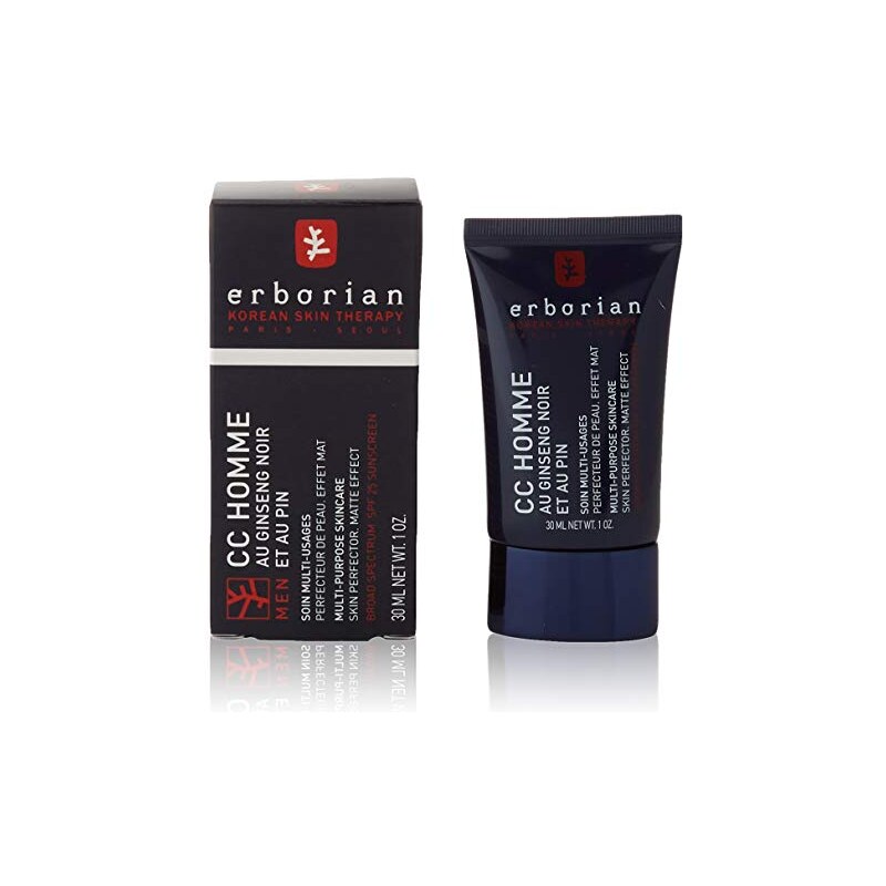 Erborian CC Crema Uomo Cura multi-usagers Perfector di pelle effetto ...
