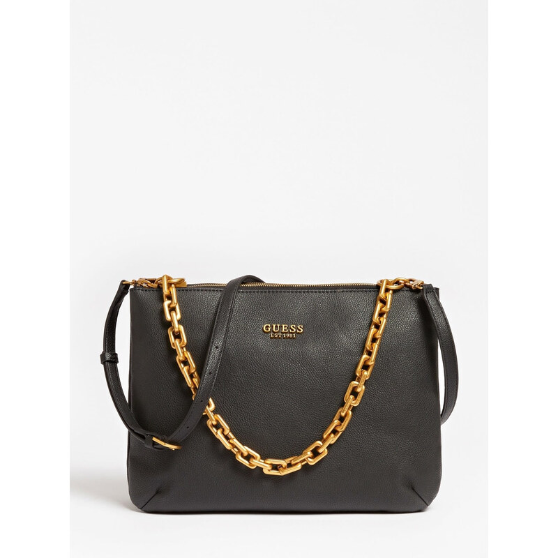 Borsa Guess Turin sottobraccio con tracolla - Stileo.it