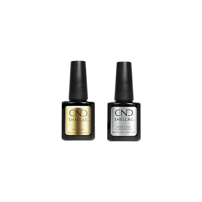CND Shellac Smalti Semipermanente Base Duo - 2 pezzi (12.5 ml + 15 ml ...