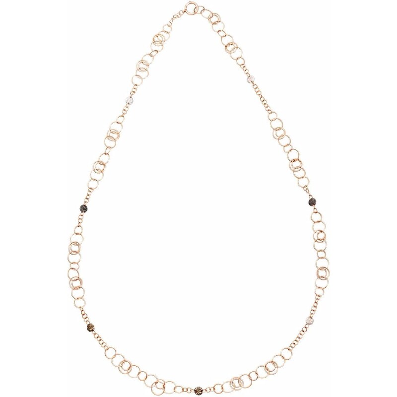 Pomellato Collana Sabbia in oro rosa 18kt con diamanti - Stileo.it