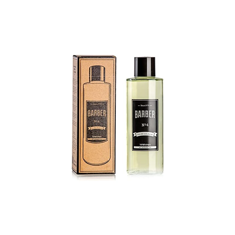 MARMARA BARBER Eau de Cologne 500ml No.4 in Glass Flacon After Shave ...