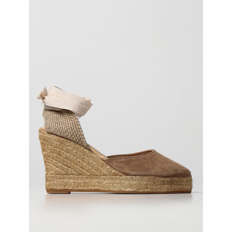 Espadrillas con zeppa Manebì in suede. Donna - Stileo.it