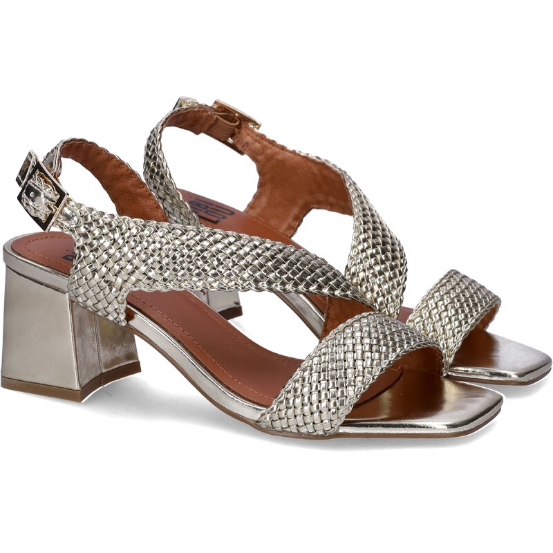 BIBI LOU SANDALO BASSO ORO - Stileo.it
