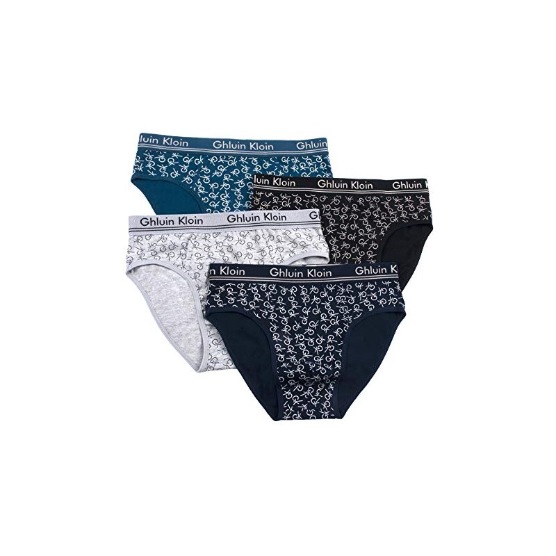 Ghluin Kloin Slip in Cotone per Ragazzi Intimo 8-16 Anni Mutande per ...