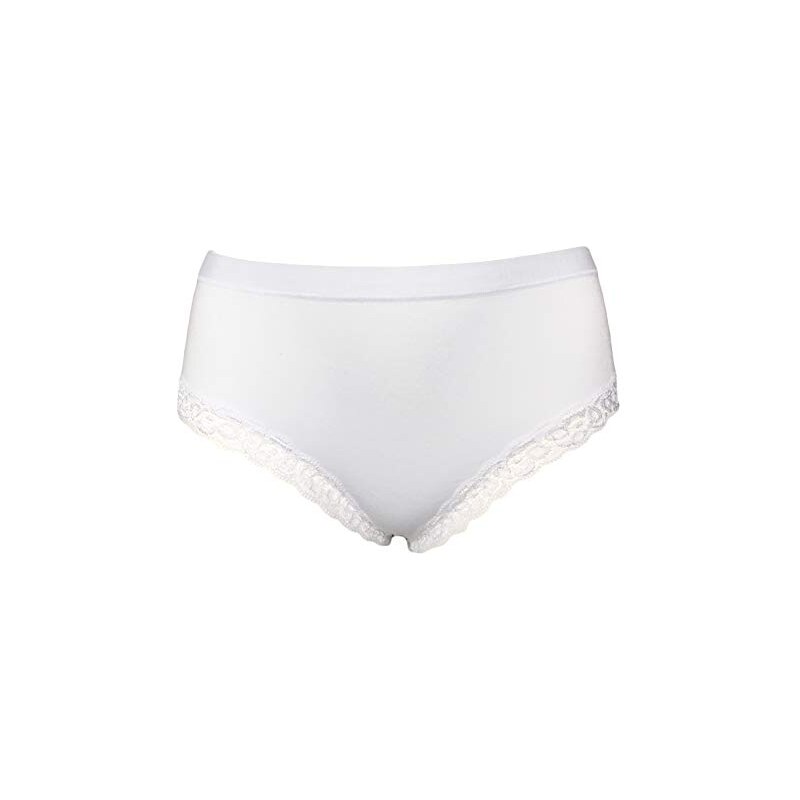 Marlene 2 Slip Donna in Viscosa Elasticizzata Mutande a Vita Alta ...