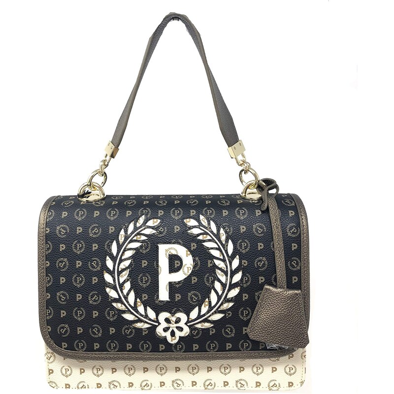 Pollini Borsetta Heritage donna con tracolla removibile pvc colore ...