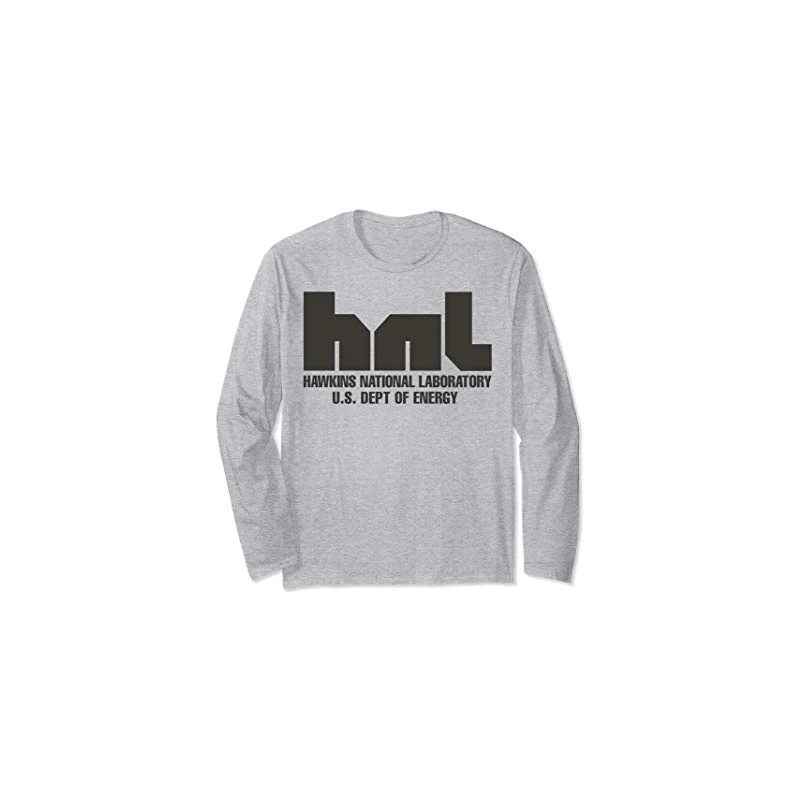 Netflix Stranger Things HNL Hawkins National Laboratory Logo Maglia a ...