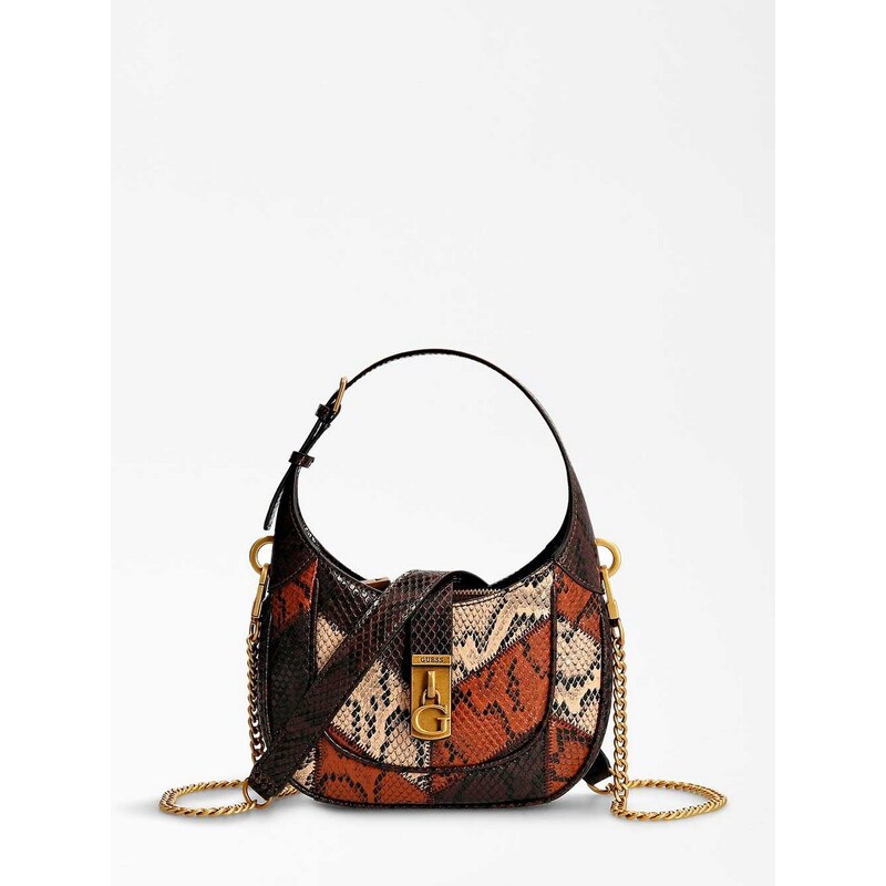 GUESS Mini hobo Maimie stampa pitone - Stileo.it