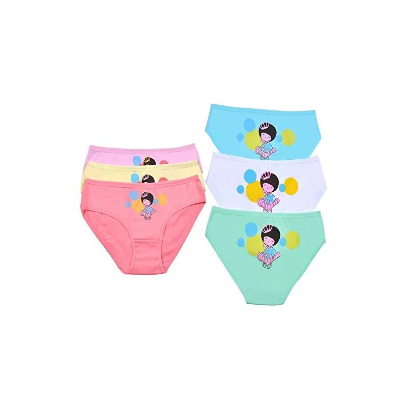 PF Slip da Bambina in Cotone Essenziale Multipack Comode Mutande ...