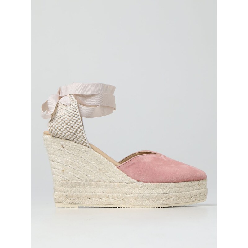 Espadrillas con zeppa Hamptons Manebì in suede - Stileo.it