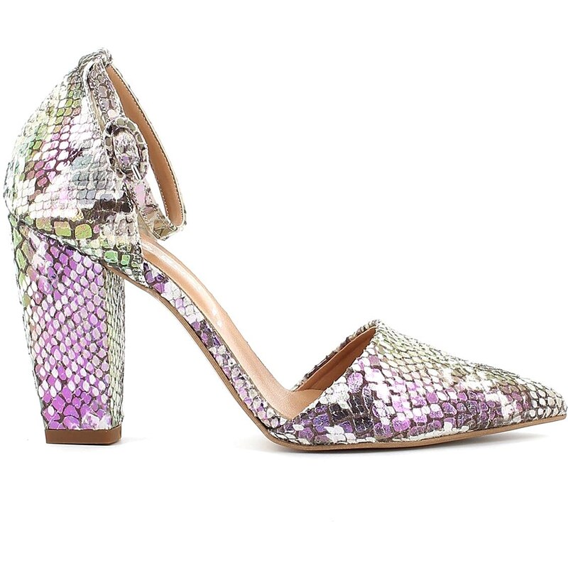Generico Laura Busi - Sandali Donna Made in Italy pitonati a Punta ...