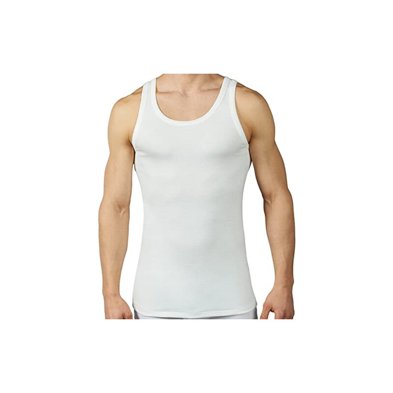 Pinuccio Venegoni Set 3 Canottiera Lana Cotone Uomo Intimo 100% Sulla ... Pinuccio Venegoni Set 3 Canottiera Lana Cotone Uomo Intimo 100% Sulla ...