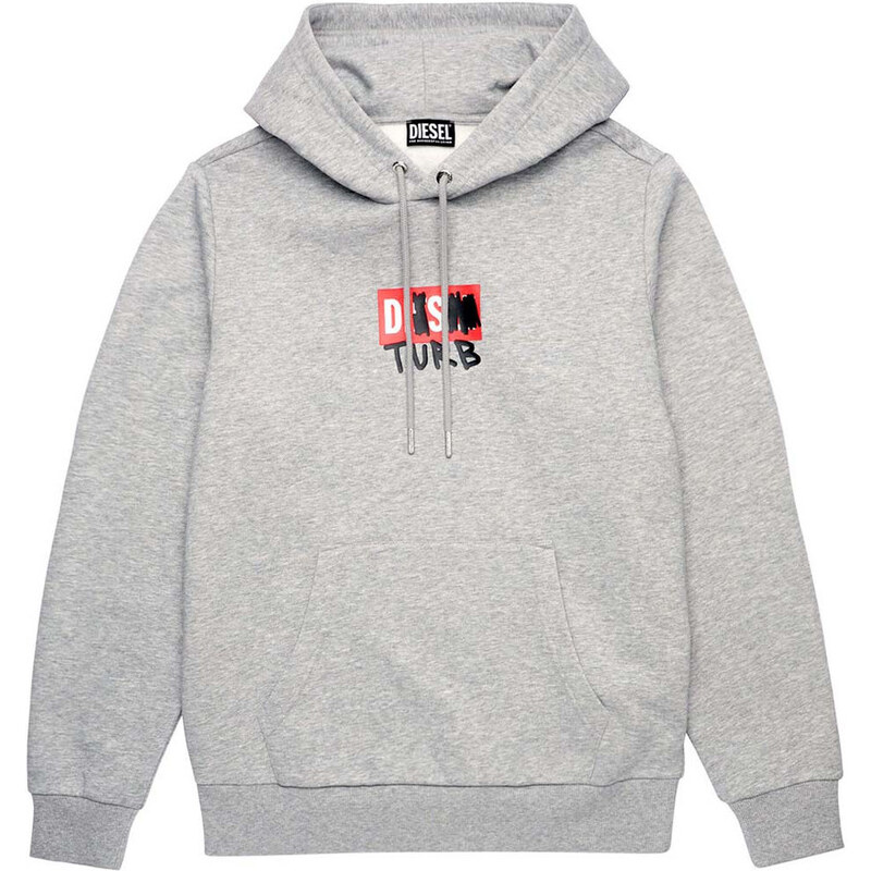Felpa grigia uomo s-girk-hood-b diesel. Uomo - Stileo.it