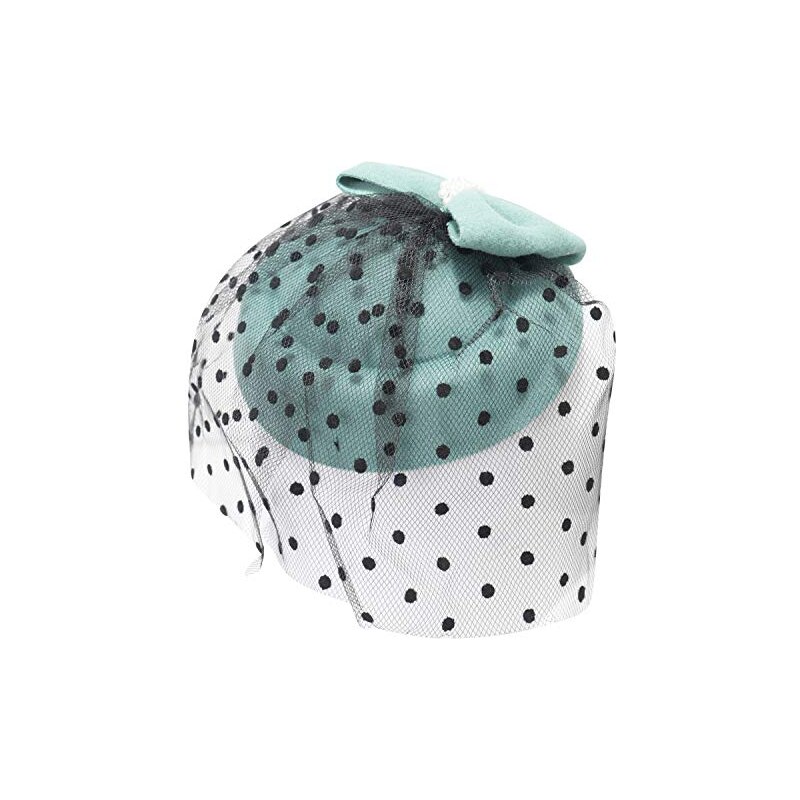 Ro Rox Cappello Grace Perle Rete Vintage Retro 1940 1950 Fascinator ...