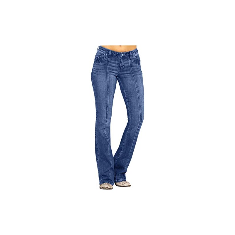 BIBOKAOKE Baggy Jeans da donna a vita alta, pantaloni lunghi e dritti ... BIBOKAOKE Baggy Jeans da donna a vita alta, pantaloni lunghi e dritti ...