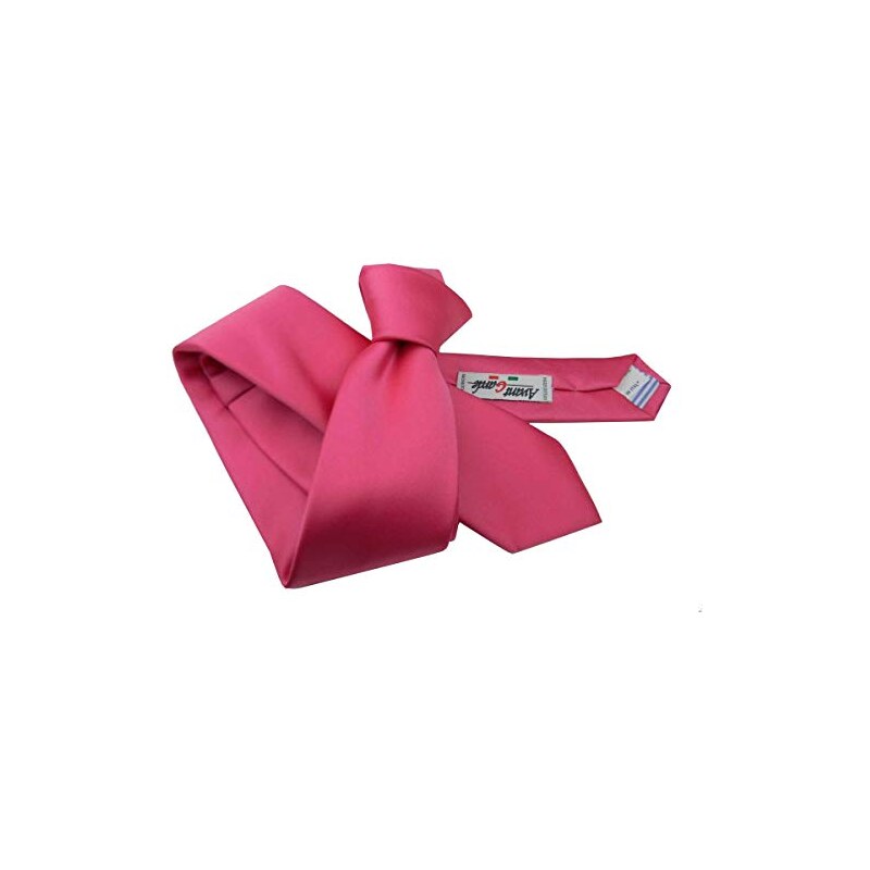 Avantgarde - Cravatta Slim Tinta Unita Made in Italy Colori Cravattino ...