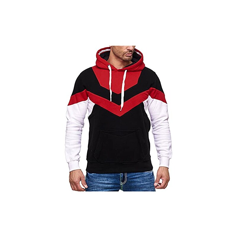 GDKKBIN 3d Hoodie Camicia Sportiva Da Uomo Felpa Con Pelo Interno Uomo ...