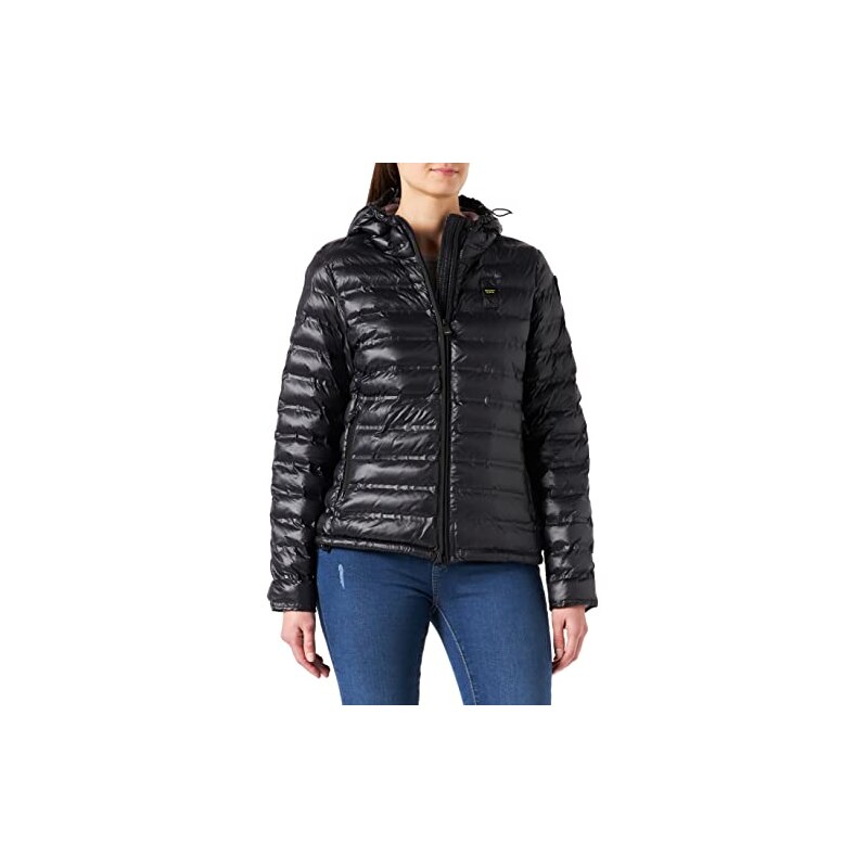 Blauer Giubbini Corti Imbottito Ovatta Giacchetto, 999 Nero, S Donna ... Blauer Giubbini Corti Imbottito Ovatta Giacchetto, 999 Nero, S Donna ...
