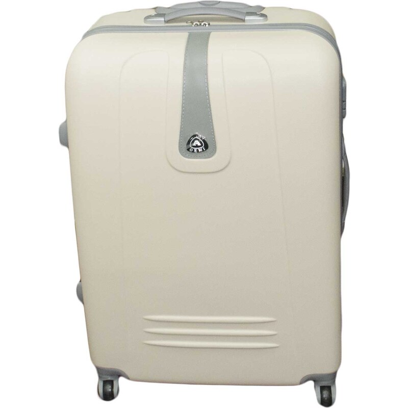 ORMI Set di 3 valigie beige con struttura rigida trolley valigie bagaglio a mano - Stileo.it