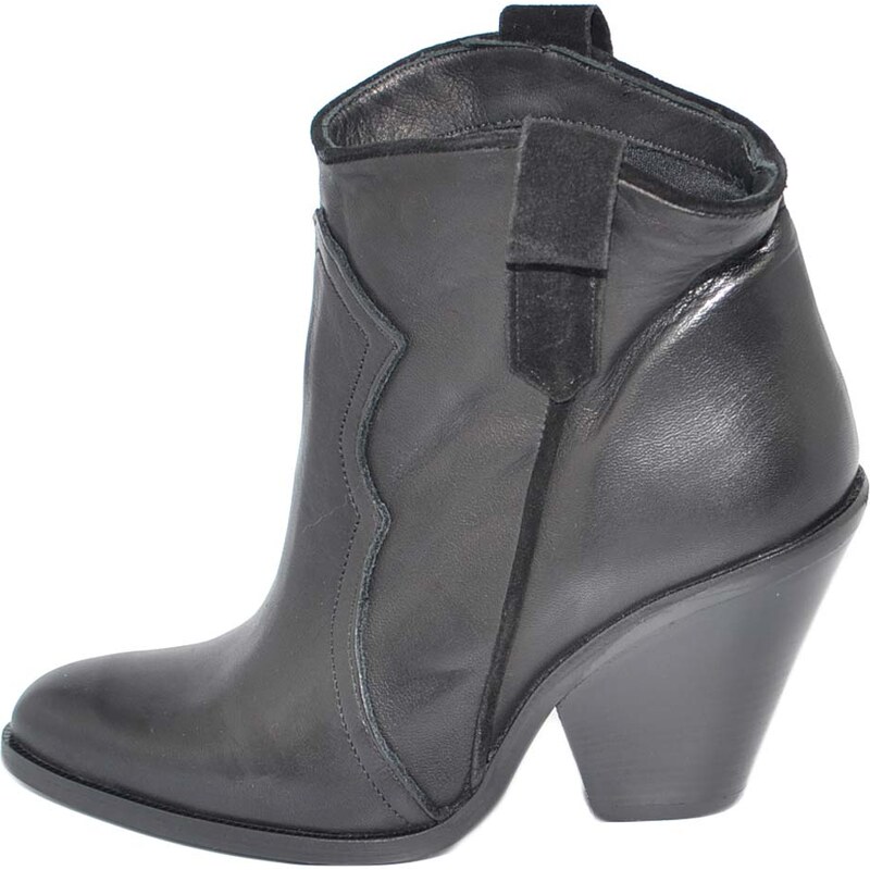 Malu Shoes Tronchetti texani donna camperos in vera pelle di nappa e ...