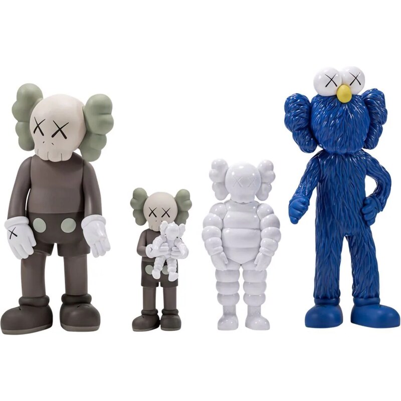 KAWS Set edizione Companion Family - Blu - Stileo.it