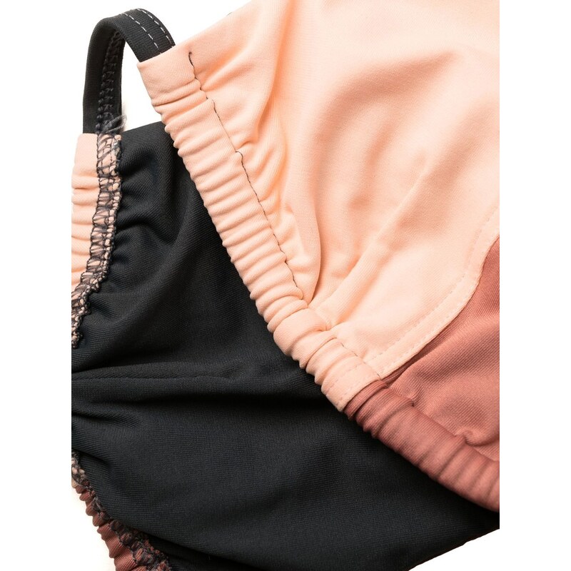 Tara Matthews Bikini Mare É Sole con design patchwork - Grigio - Stileo.it