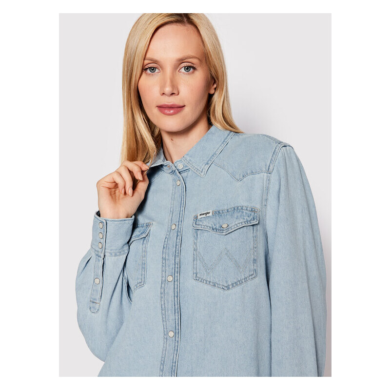 camicia di jeans Wrangler - Stileo.it