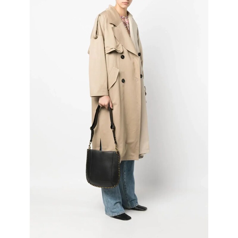 ISABEL MARANT Borsa a spalla Oskan - Nero - Stileo.it