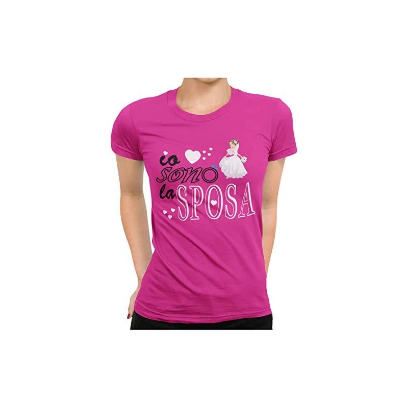 Stampatek Maglietta Sposa Addio Al Nubilato T Shirt Festa A Sorpresa Maglia Idea Regalo