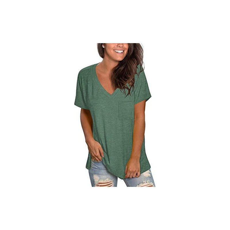 MOLERANI Magliette Basic da Donna Magliette Larghe a Maniche Corte ...
