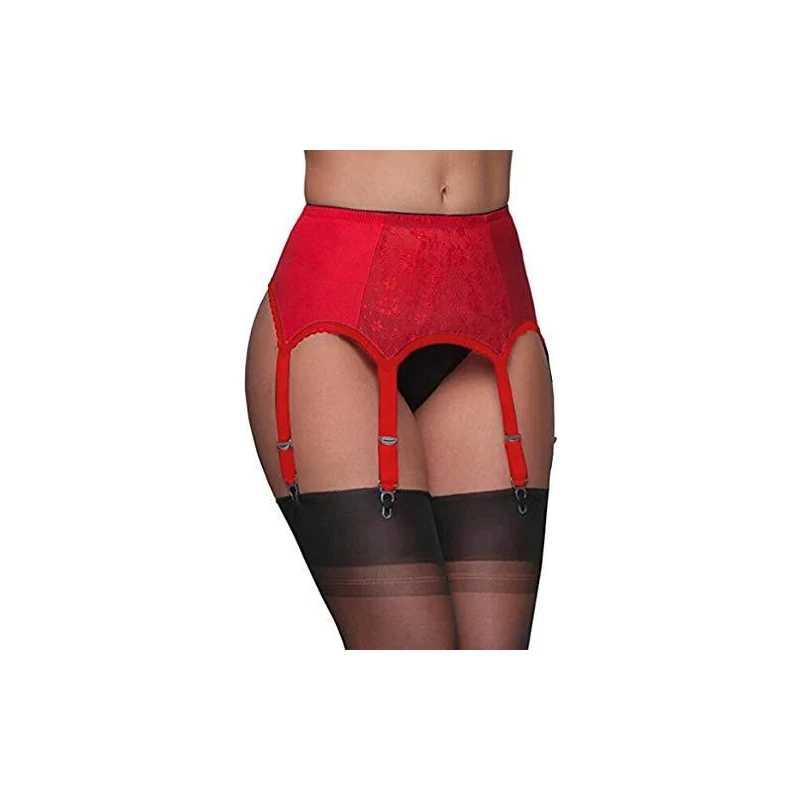 JIXUAN Intimo Donna Elasticizzato Giarrettiera Giarrettiera 6 Giarrettiera Regolabile Reggicalze ...