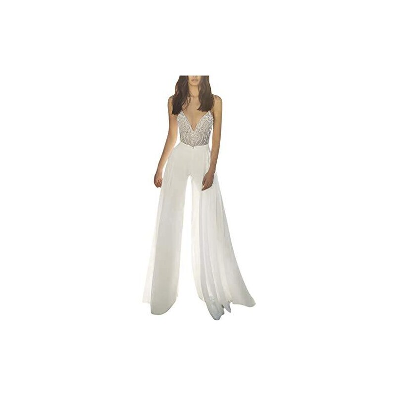 Frauit Tuta Donna Eleganti Da Cerimonia Lunghi Estivi Jumpsuit Ragazza