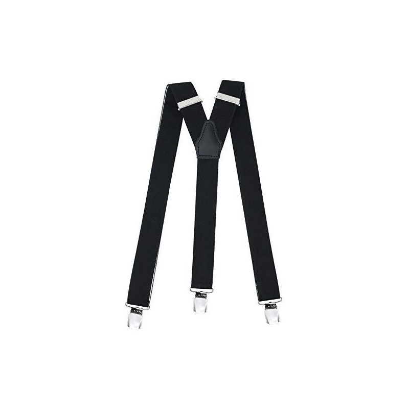 Xeira Bretelle uomo e donna con 3 clip XL extra forti e retro in vera ...
