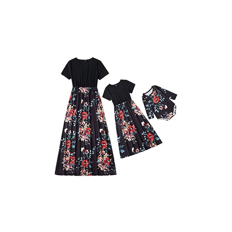 Rmoon Costume Rmoon Vestiti Mamma E Figlia Uguali Neonata Eleganti ...